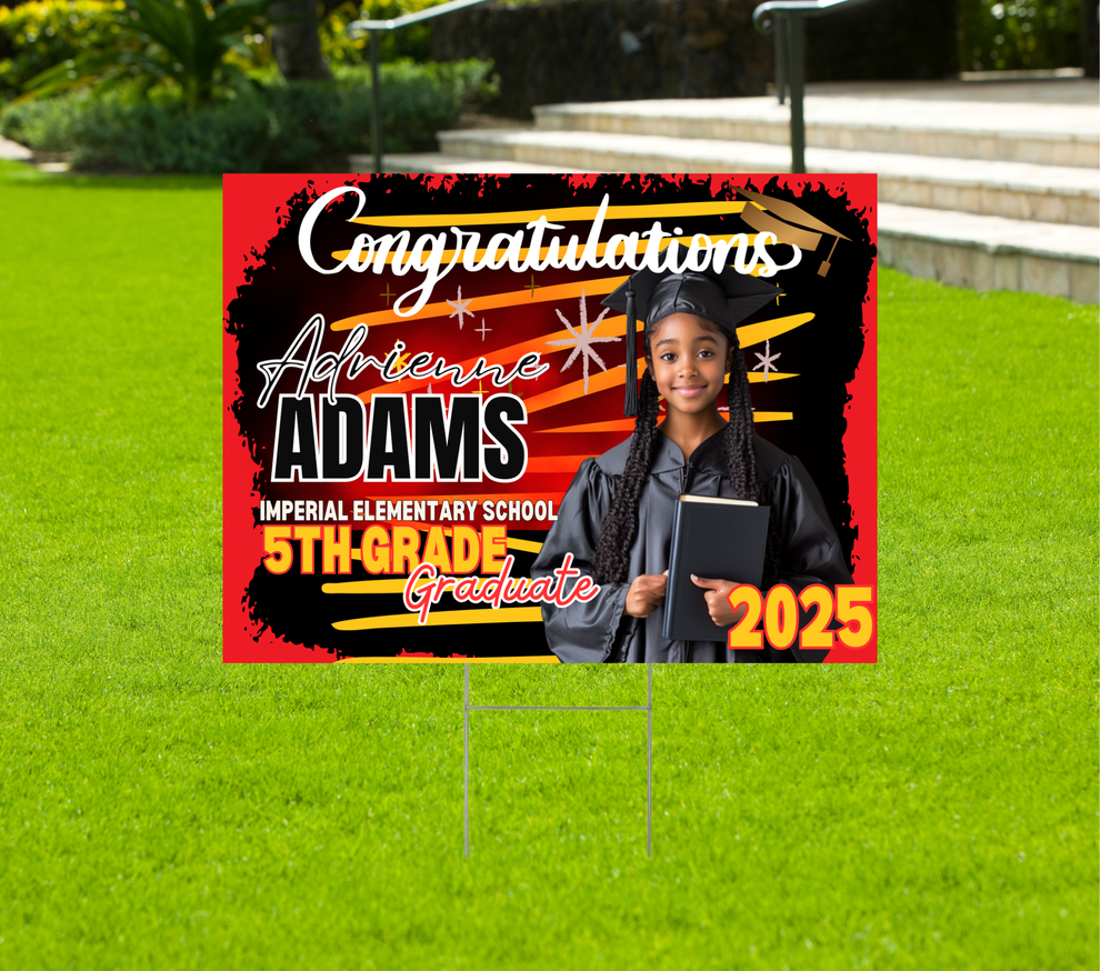 Custom Graduation Signs for Kids – Crowning Custom Designs